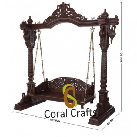 Indian Handcrafted Indoor Jhoola - Coral Crafts
